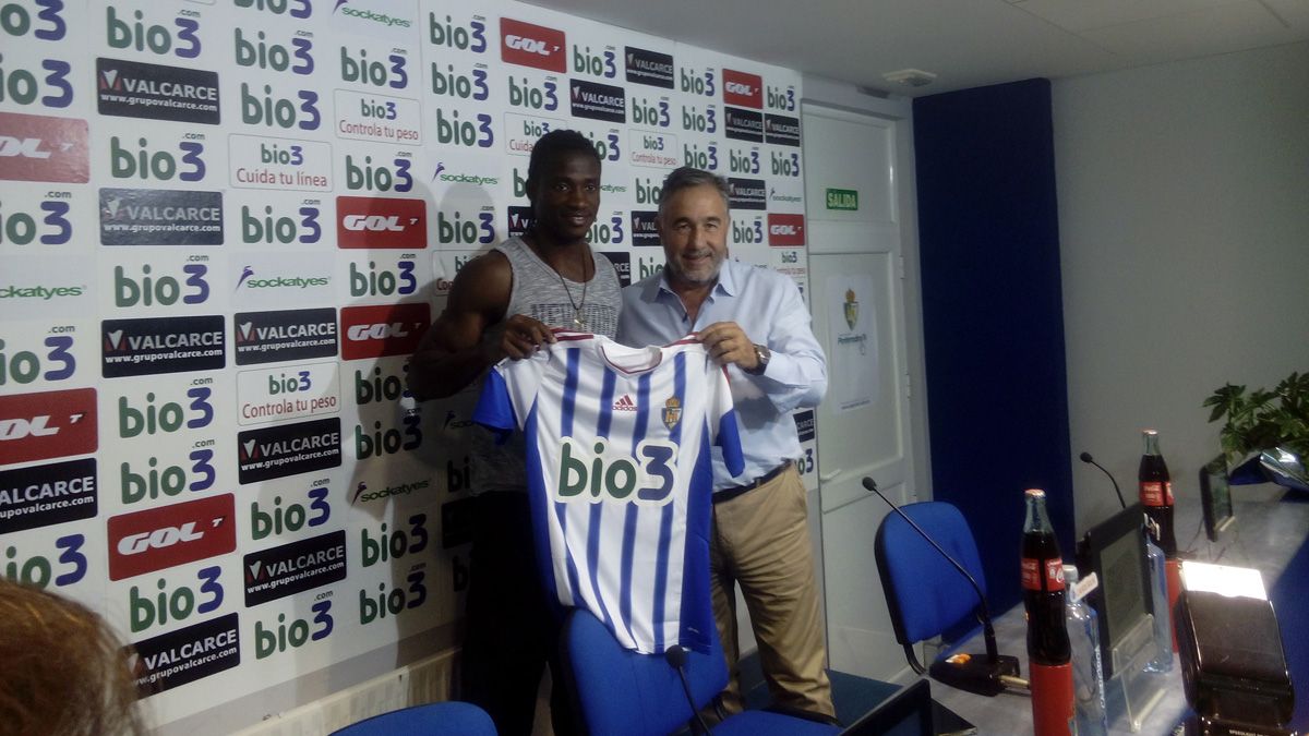 William Jebor ya es blanquiazul