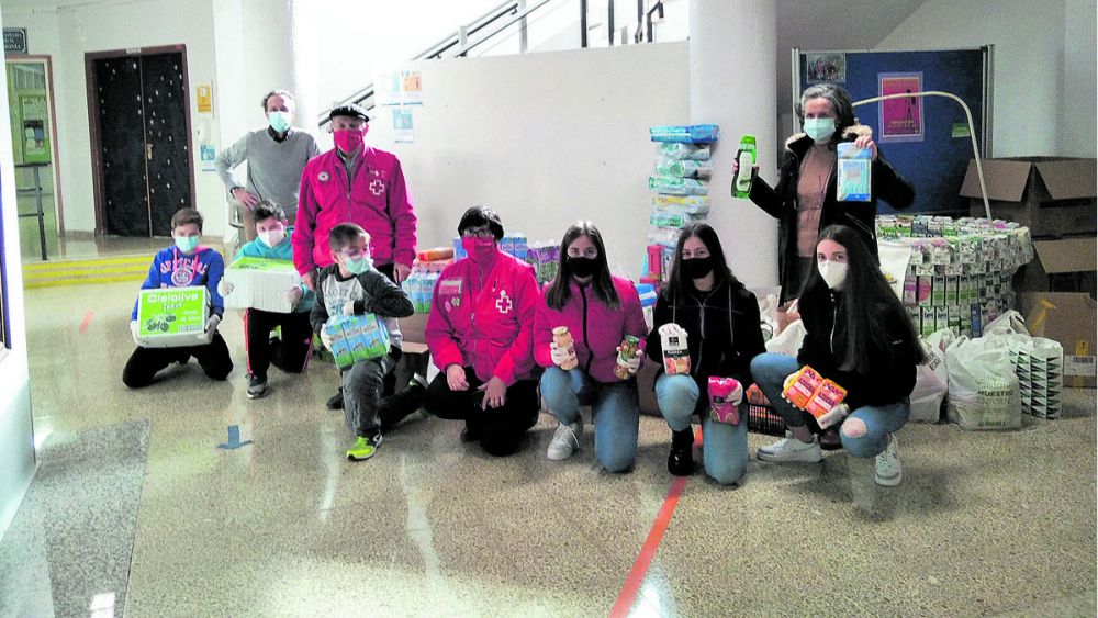 El instituto Ramiro II de La Robla, ejemplo de solidaridad