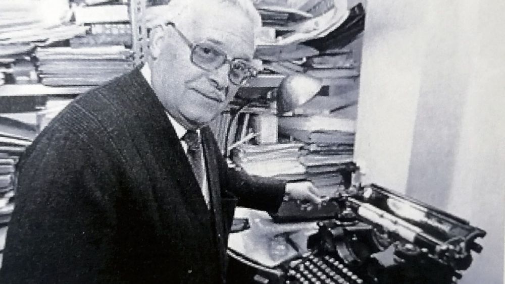 Mendaña, el leonés que dibujaba con la máquina de escribir