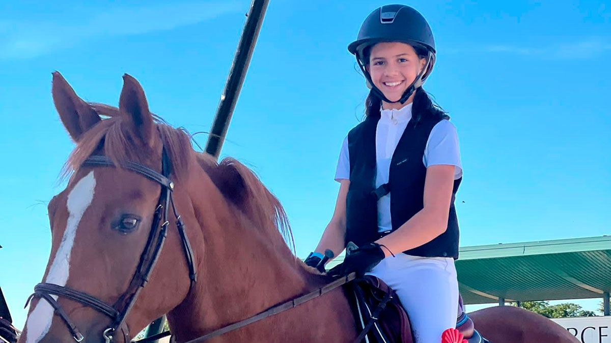 Daniela González Baro brilla en la Hípica de Toledo