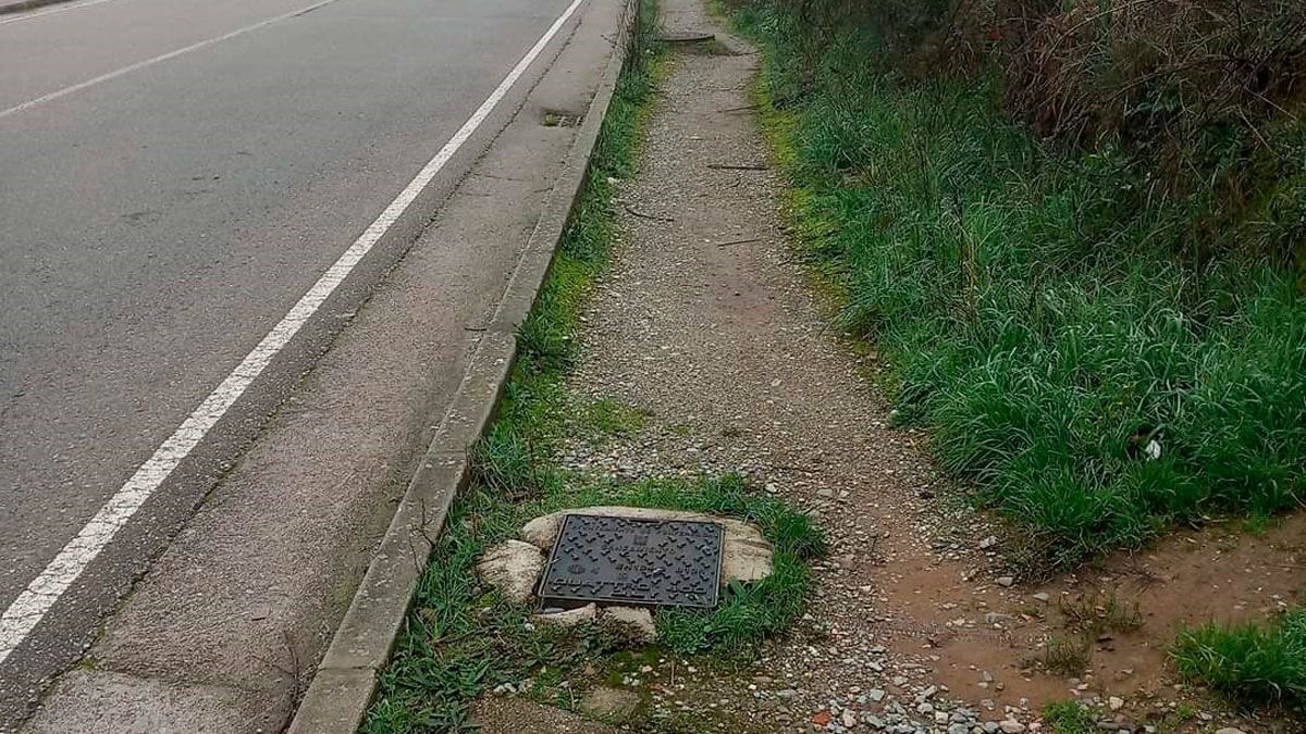 El PRB pide acabar la acera frente a la cooperativa del Puente Boeza