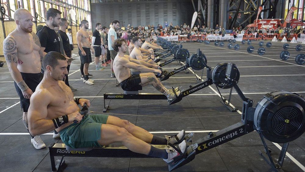 Un entrenamiento de élite convertido en competición