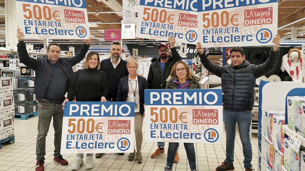 E.Leclerc entrega los 5 vales de 500 euros del Magames de octubre