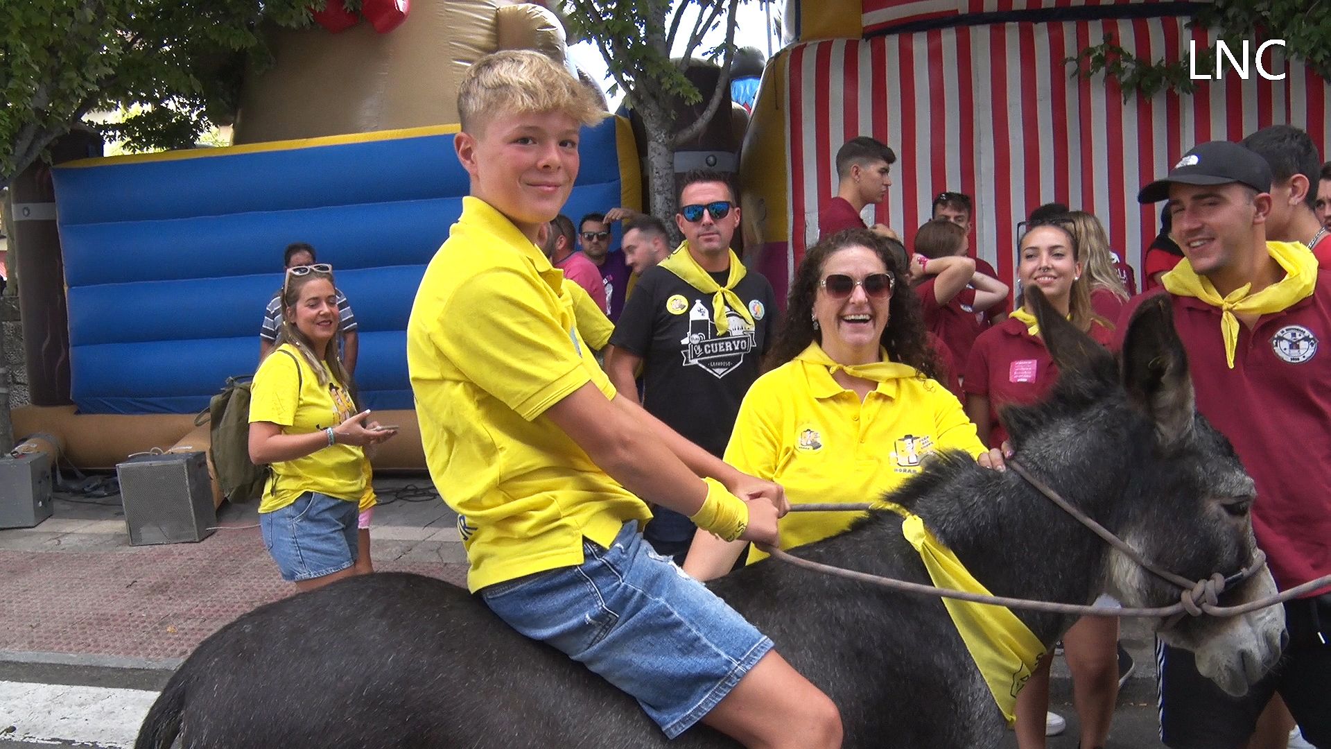 Boñar salva la tradición de la ‘burrada’ y honra a San Roque