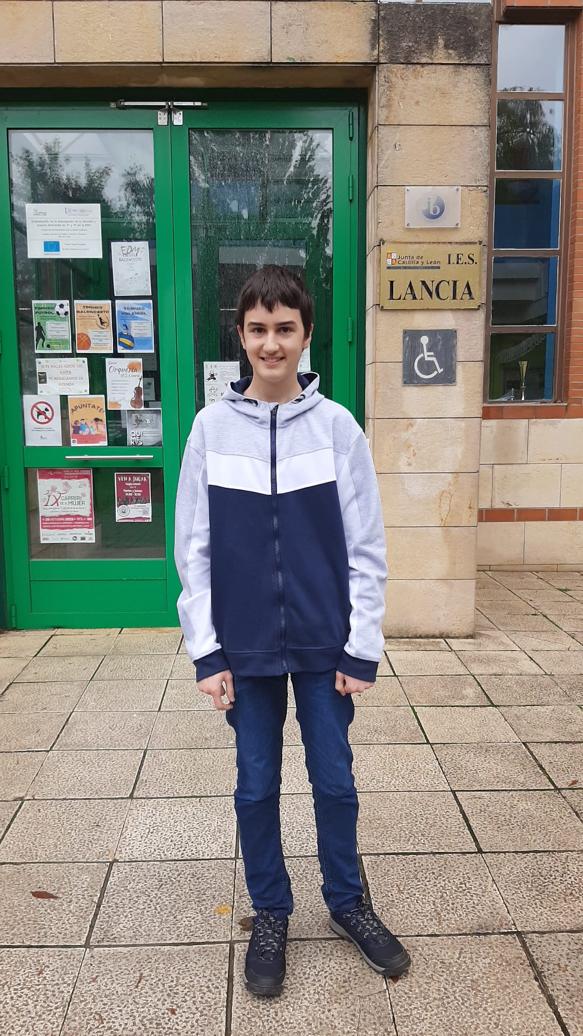 Ángel Ibáñez, premio extraordinario de ESO en la provincia de León