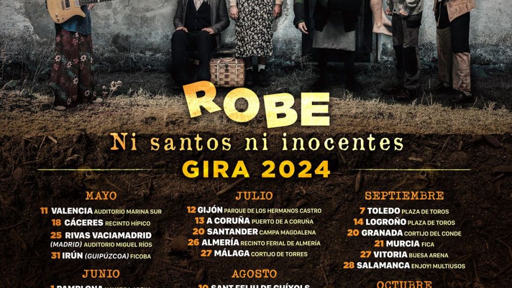 Robe Iniesta actuará en Ponferrada en junio