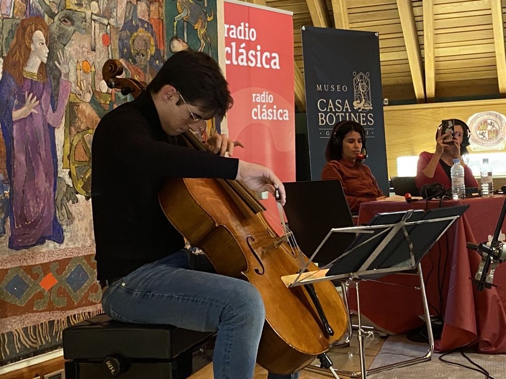 David Martín ofrece una función de año nuevo en el Museo Casa Botines