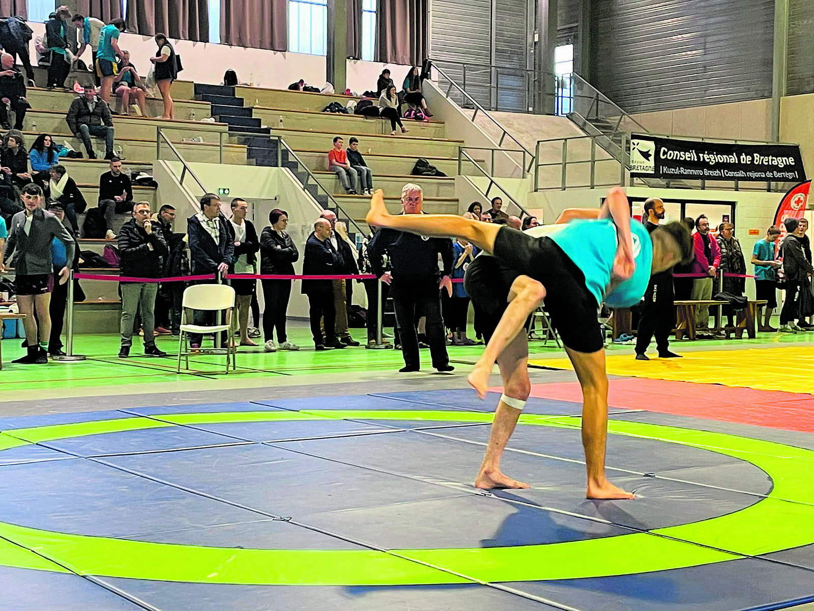 De 11 luchadores... 8 medallas