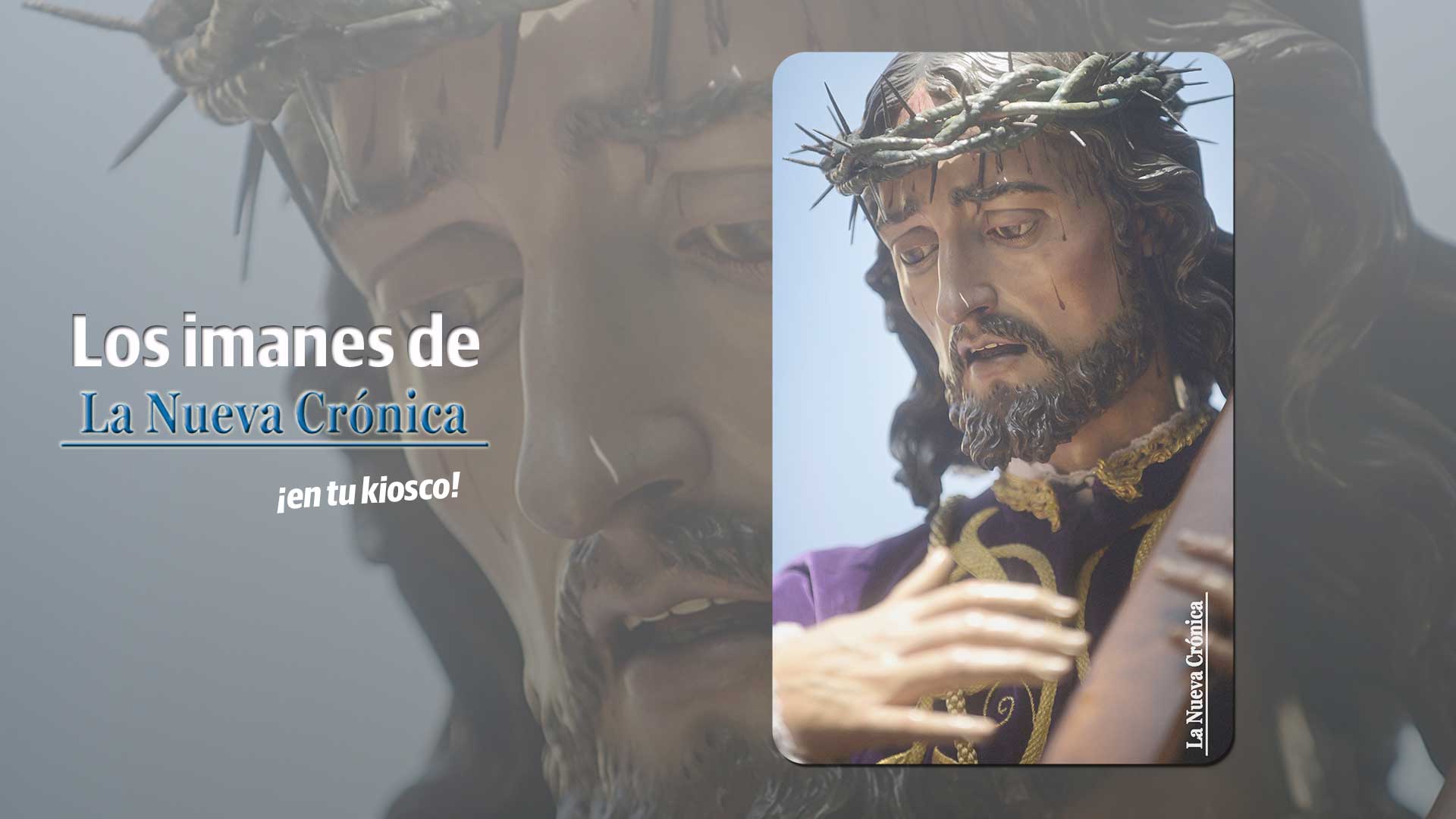 El imán del Jesús Nazareno de La Bañeza, este viernes con La Nueva Crónica