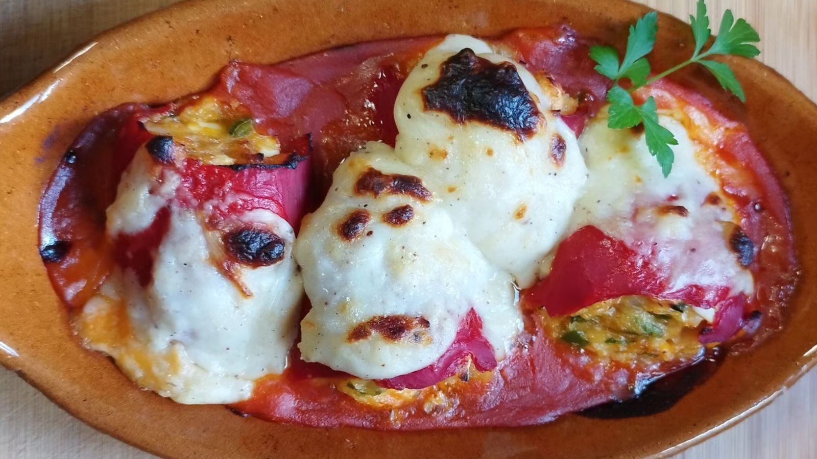Los piquillos rellenos de bacalao de Marcelo Ramón