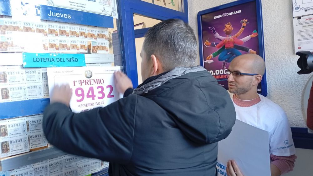 La suerte vuelve a sonreír a León con el primer premio del 'Niño'