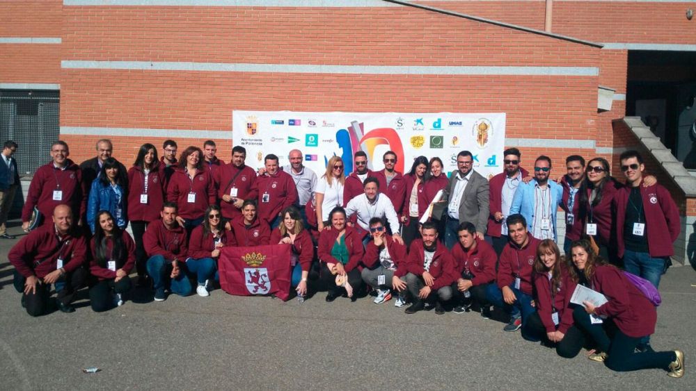 Los Jóvenes Papones de León participan en un encuentro nacional