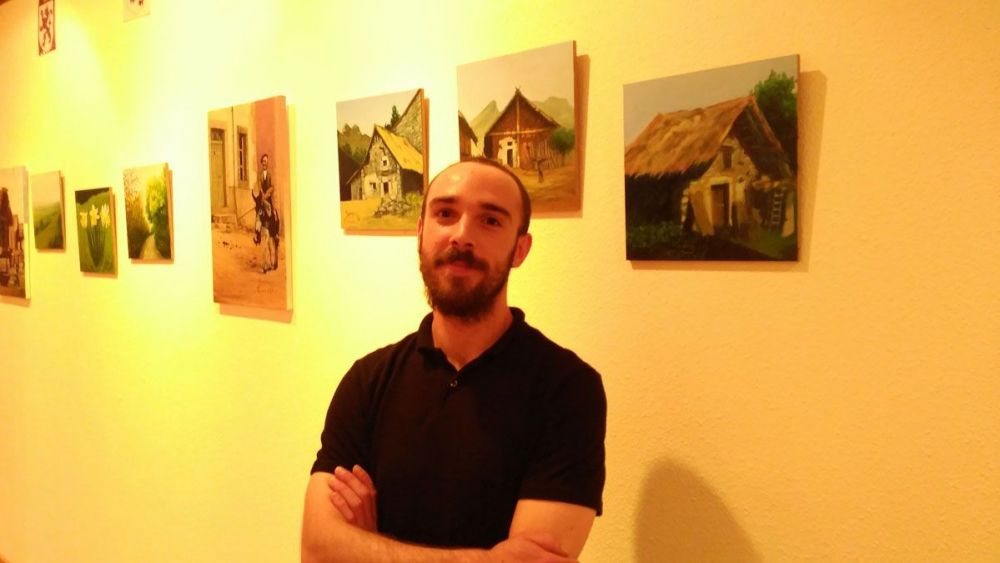 Riaño revive en el lienzo