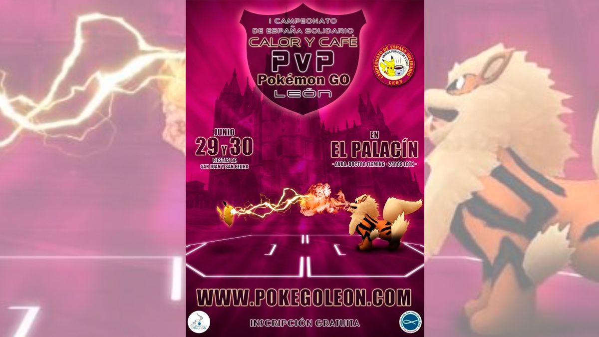 León acoge el primer campeonato solidario de 'Pokemon Go'