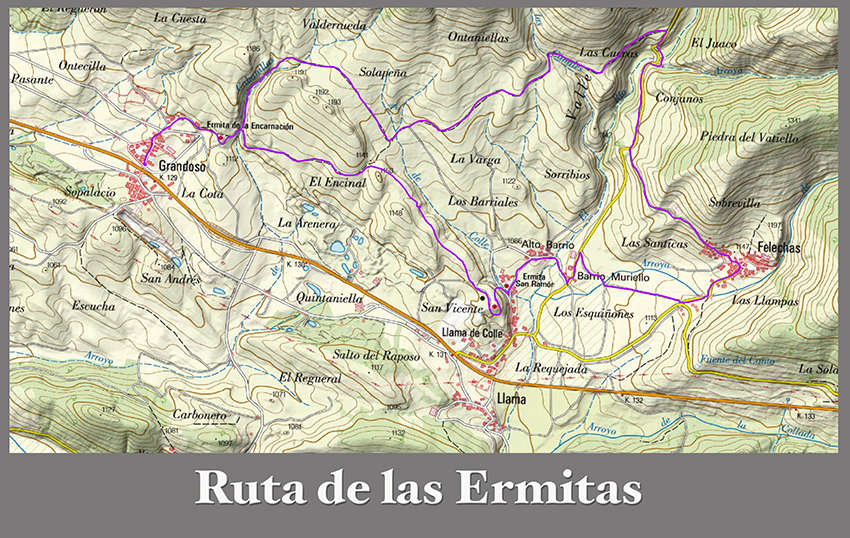 Caminando entre ermitas